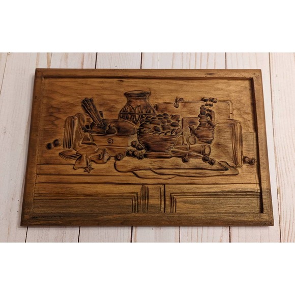 No brand | Accents | Antique Hand Carved Wooden Rta Original | Poshmark